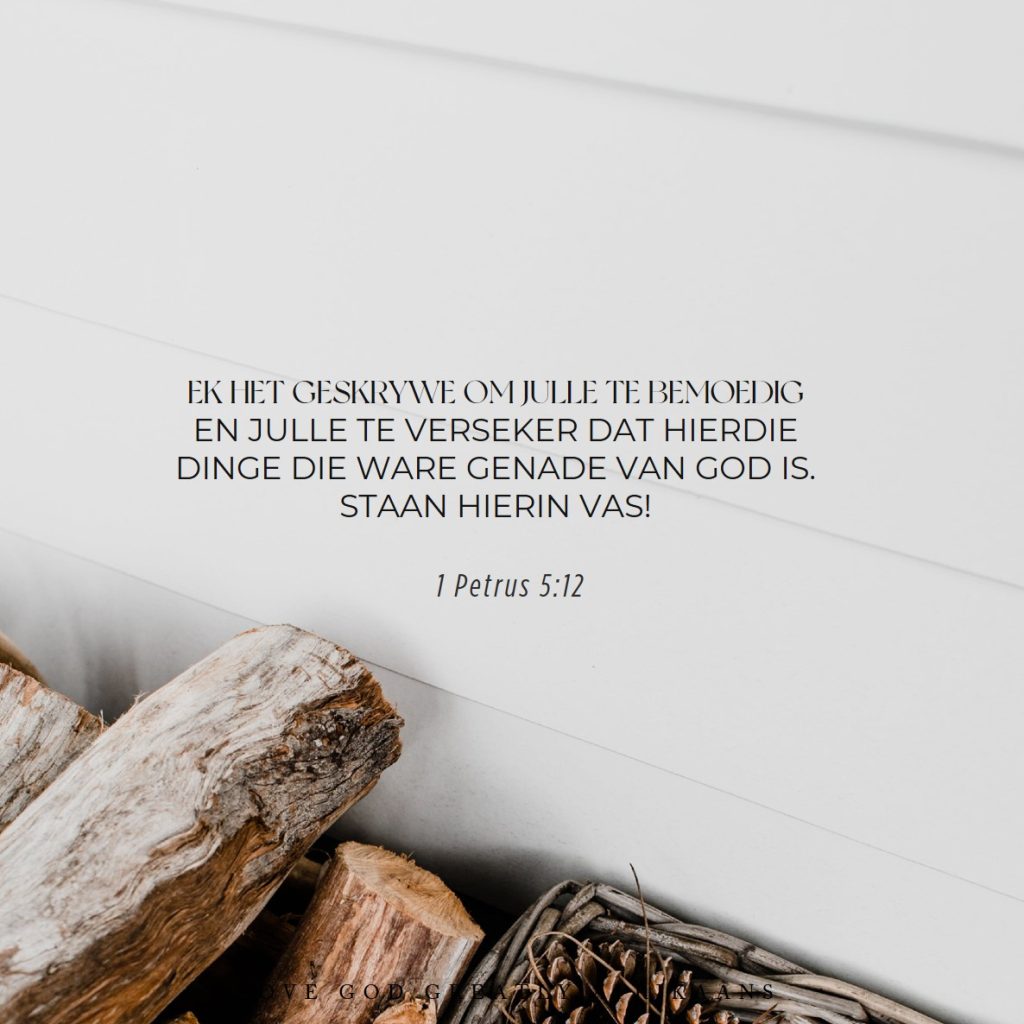 Die Genade van God - LGG Afrikaans